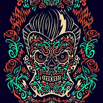 "CALACA" Sticker for Sale by RAY GARRIDO | Redbubble