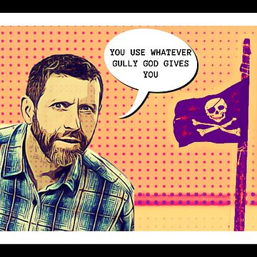 "Dave Gorman Taskmaster Portrait" Sticker for Sale by FandomOfFortune ...