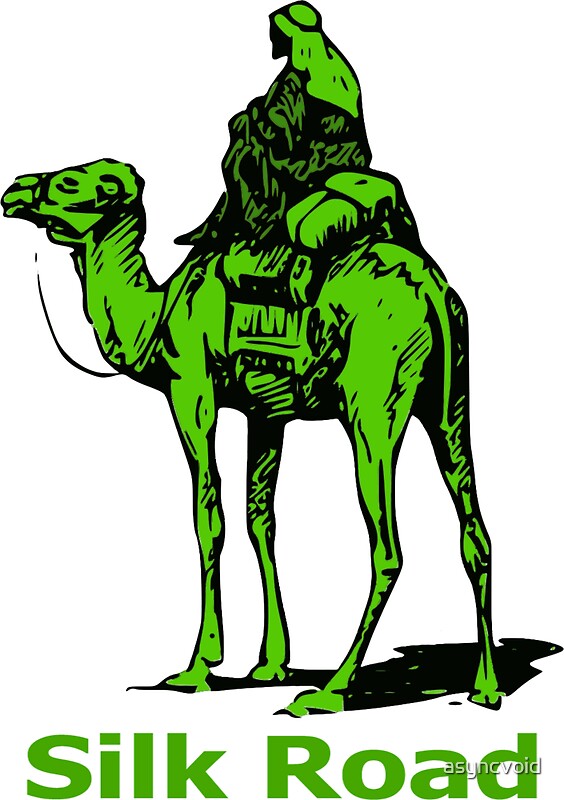 "Silk Road Logo" Stickers by asyncvoid | Redbubble