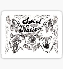 Local Natives: Stickers | Redbubble
