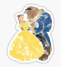 Beauty and the Beast Stickers | Redbubble