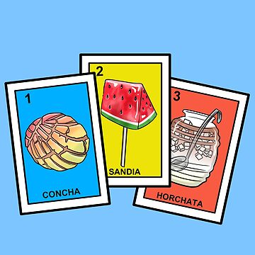 "Mexican Cards" Sticker for Sale by MarielaArtShop | Redbubble