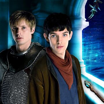 "BBC Merlin Poster 12" Art Print by Alysaurum | Redbubble