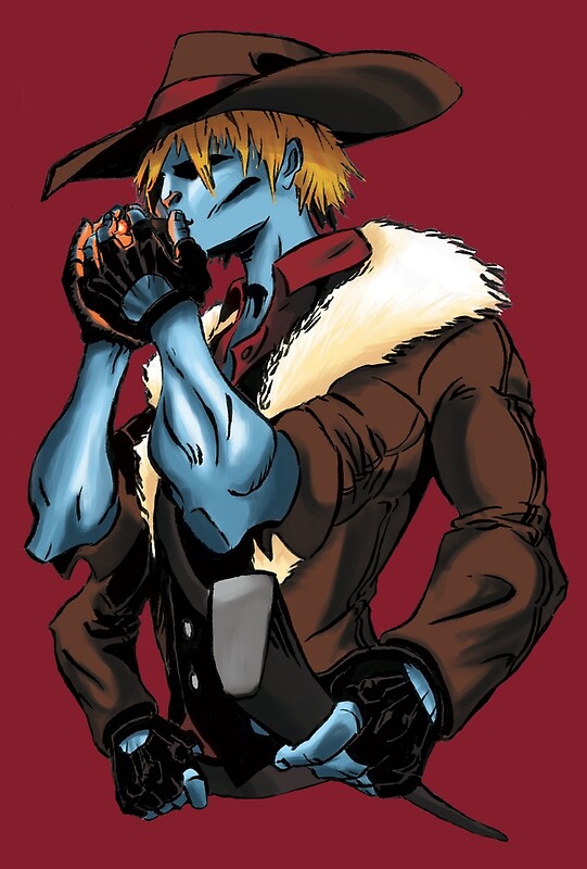 "Strange Cowboy" by TheEdj | Redbubble