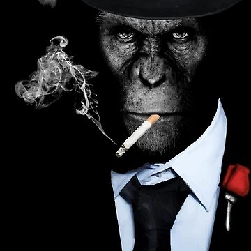 "PLANET OF THE MAFIA APES" Poster for Sale by johnnyssandart | Redbubble