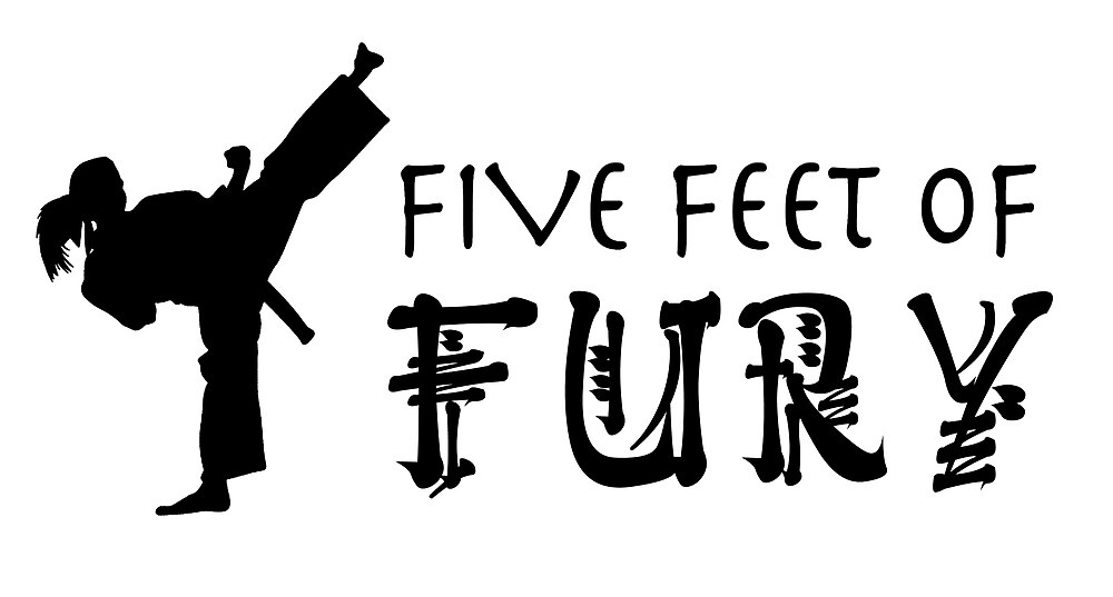 "Five Feet of Fury " by lunalove125 | Redbubble
