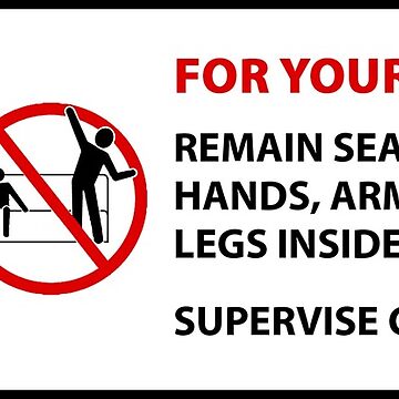 "For Your Safety - No Dancing Warning " Sticker for Sale by ...