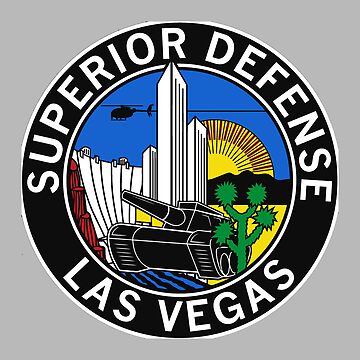 "Superior Defense " Sticker for Sale by Robert J | Redbubble