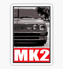 Golf Mk2: Stickers | Redbubble