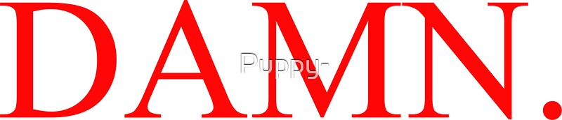 Kendrick Lamar Damn Logo