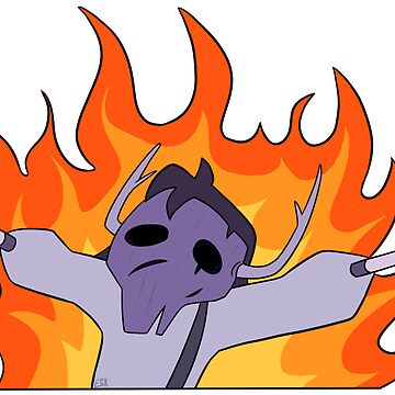 "Kid Belos Elmo on Fire Meme" Sticker for Sale by emboobalut | Redbubble