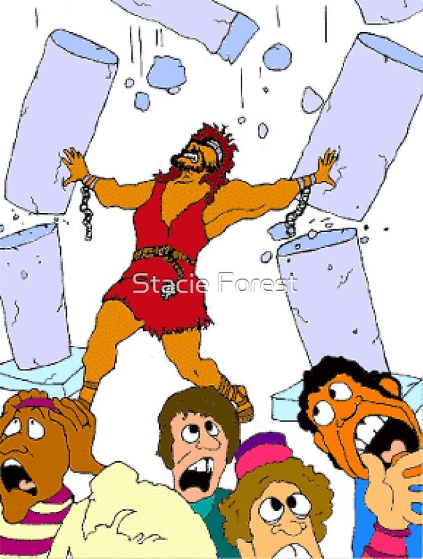 "Samson strength" by Stacie Forest | Redbubble