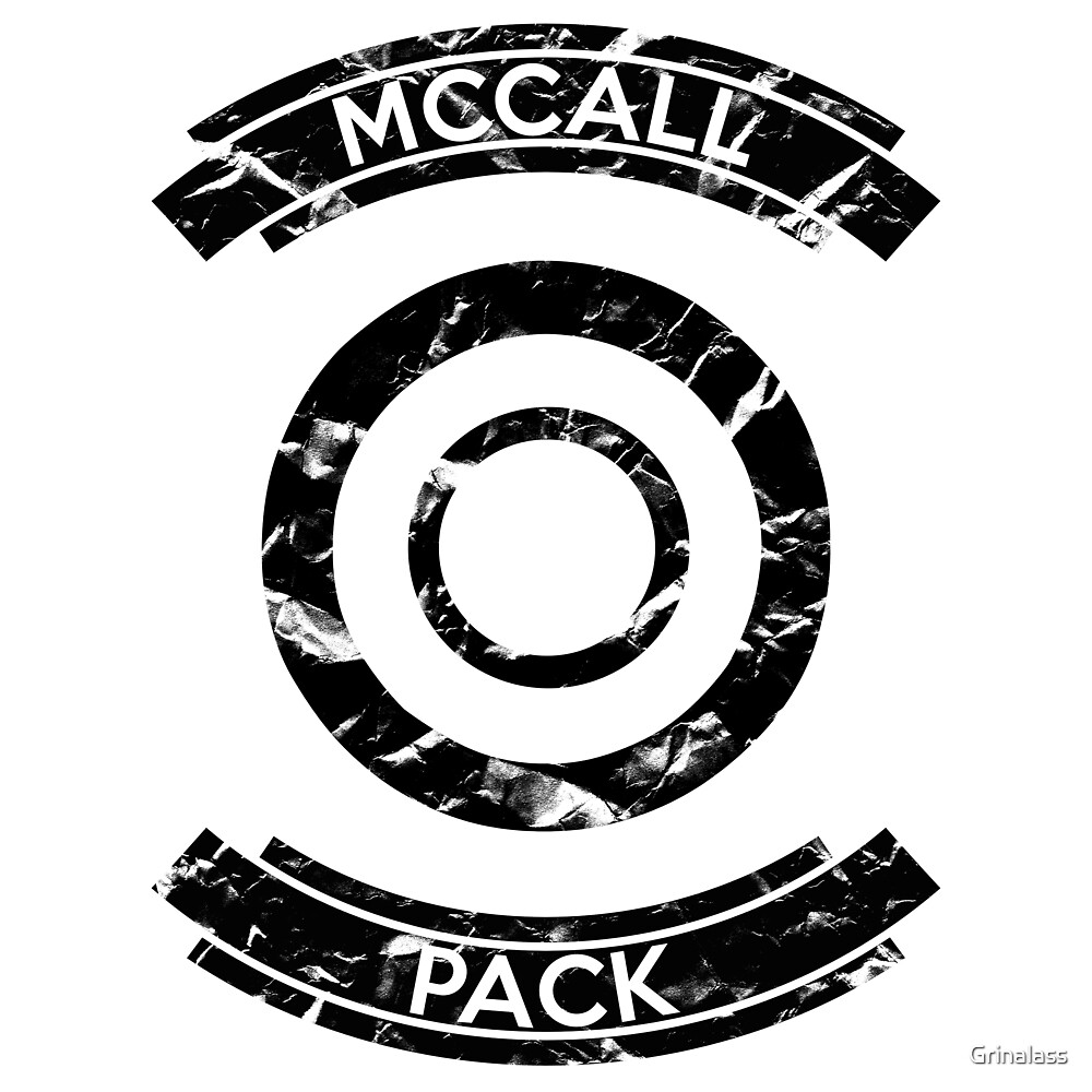 "McCall Pack (Black) - Teen Wolf" by Grinalass | Redbubble
