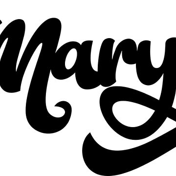 "Mary Name, Mary Calligraphy, Gift for Mary, Custom Gift Mary ...