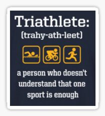 Triathlon: Stickers | Redbubble