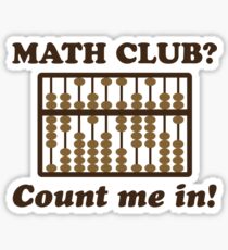 Math Puns: Stickers | Redbubble