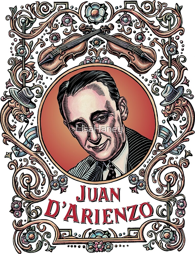 "Juan d'Arienzo" by LisaHaney | Redbubble