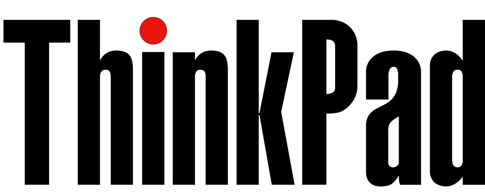 "Thinkpad Logo" by rubidium | Redbubble
