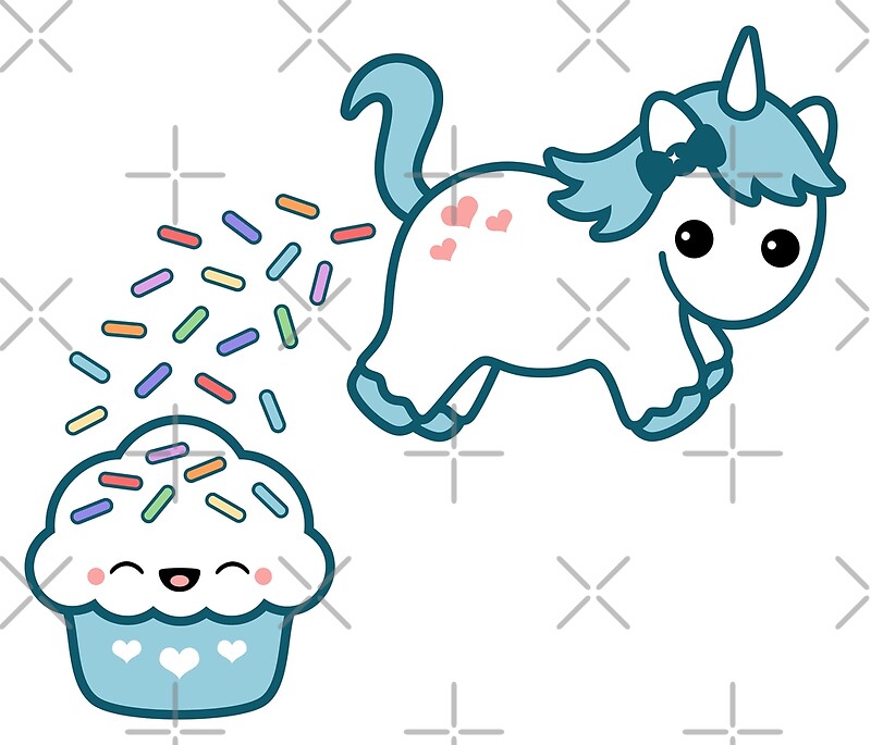 "Sprinkle Poo Blue" by sugarhai | Redbubble