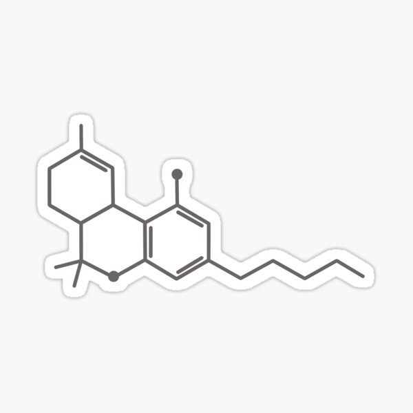 Thc Stickers | Redbubble