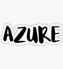 Azure Stickers | Redbubble