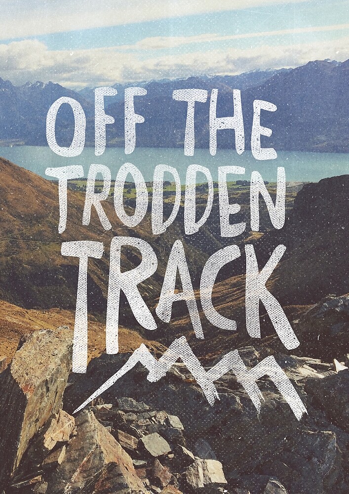 "Trodden Track" by cabinsupplyco | Redbubble