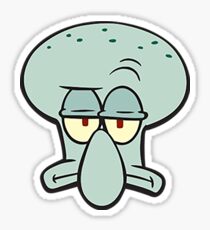 Squidward: Stickers | Redbubble