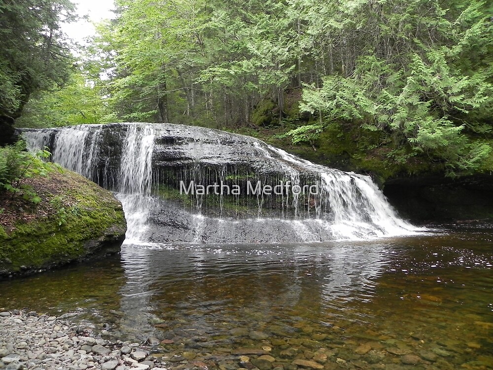 "Natural Beauty (Henderson Falls)" by Martha Medford | Redbubble