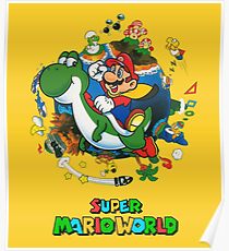 Super Mario World: Posters | Redbubble