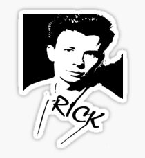 Rick Astley: Stickers | Redbubble