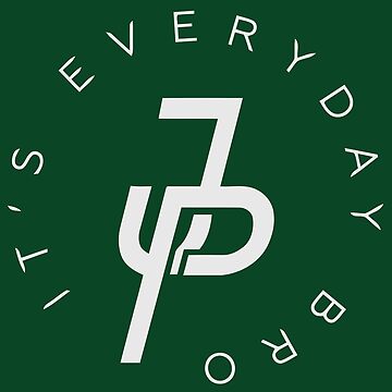 " It's Everyday Bro Jake Paul JP Logo" Sticker for Sale by ...