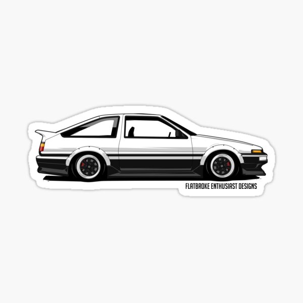 Ae86 Stickers | Redbubble