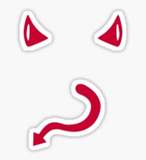 Devil Horns: Stickers | Redbubble