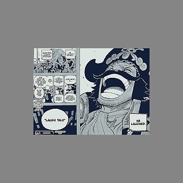 "Roger laughed when he finds the one piece" Sticker by Blackbullsshop ...