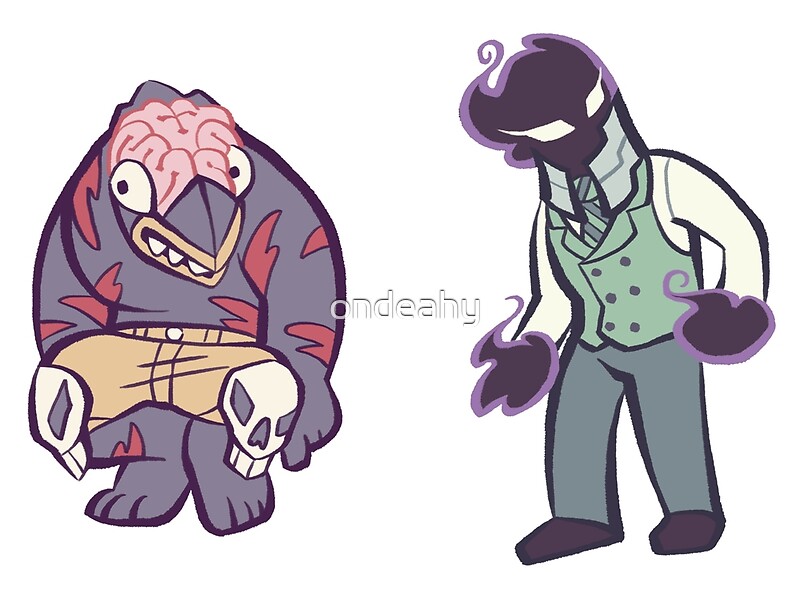 "noumu & kurogiri" by ondeahy | Redbubble