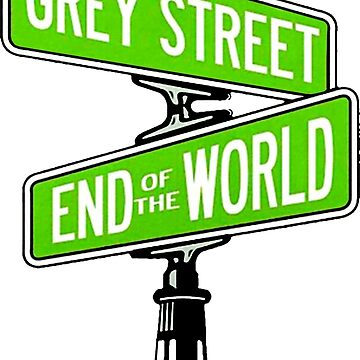 "grey street" Sticker for Sale by eldongendon | Redbubble