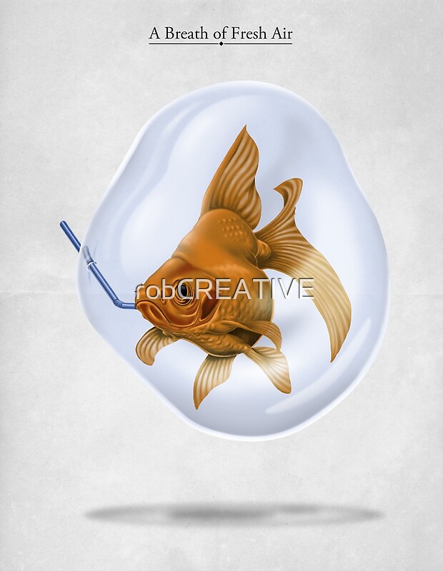 "A Breath of Fresh Air" by robCREATIVE | Redbubble
