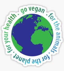 Go Vegan: Stickers | Redbubble