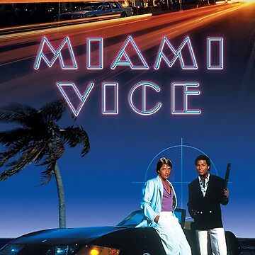 "The Miami-vice (TV series 1984-1989)" Poster for Sale by ...