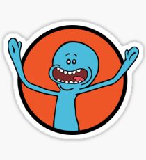 Mr Meeseeks: Stickers | Redbubble