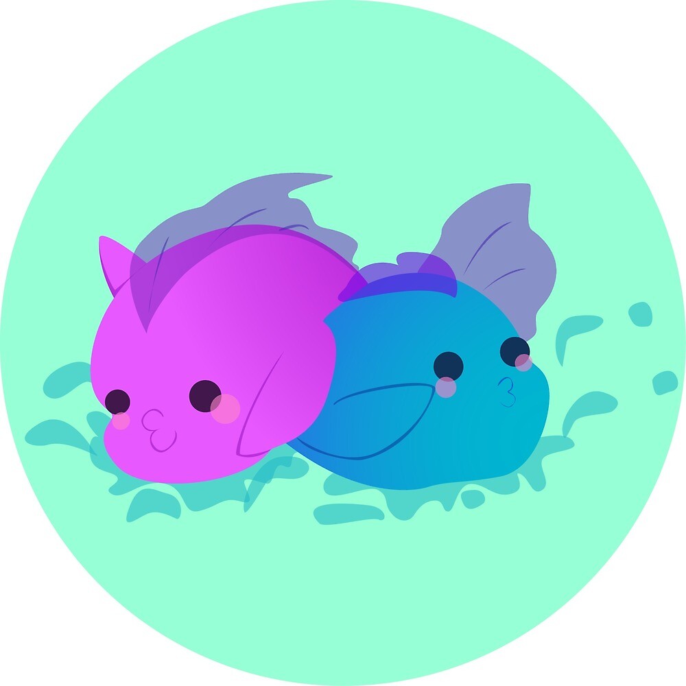 "Flippy and Floppy" by Cinamoonmoon | Redbubble