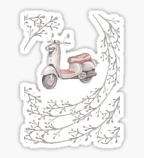 Moped: Stickers | Redbubble
