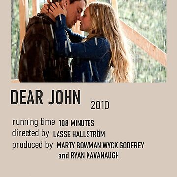 "Dear John - Alternative Movie Poster" Essential T-Shirt for Sale by ...