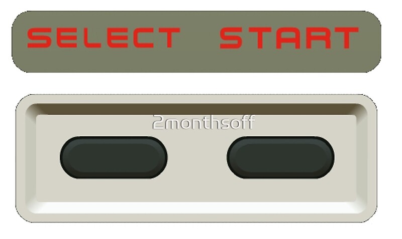 "Select Start buttons NES controller pad." Greeting Cards by 2monthsoff ...