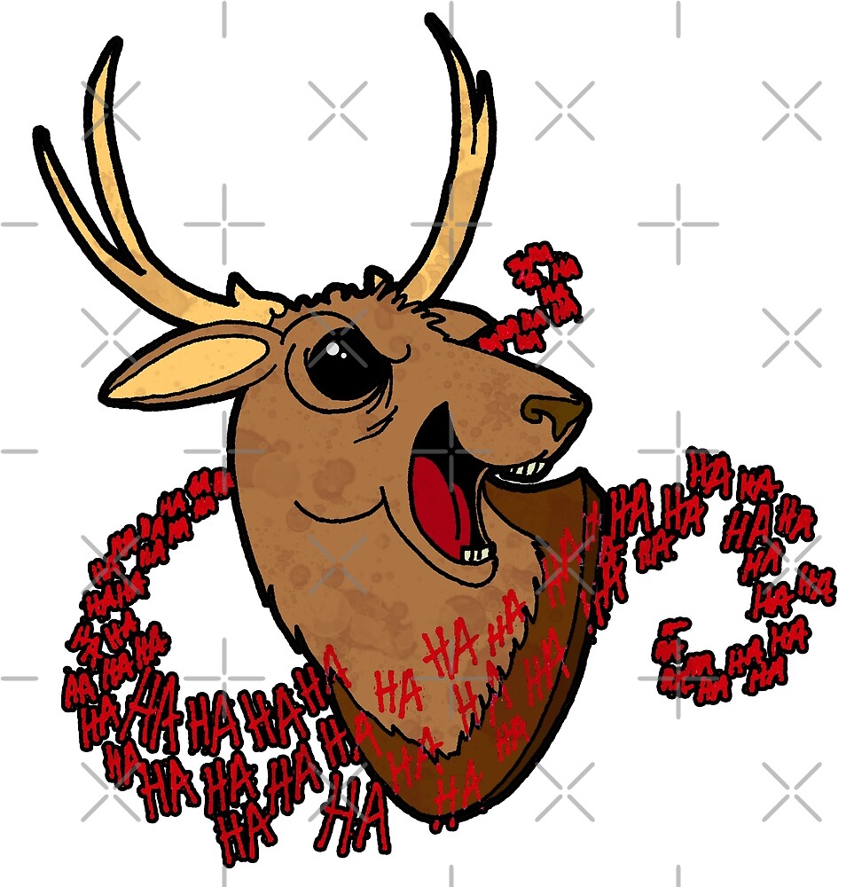 "Evil Dead 2 - Taxidermy deer" by MistyFigs | Redbubble