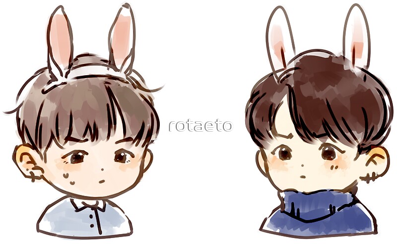 Bts Chibi Stickers Redbubble