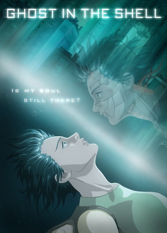 "Ghost in the Shell - fan poster" by XDimov | Redbubble