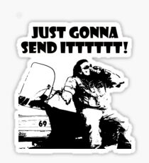 Larry Enticer Stickers | Redbubble