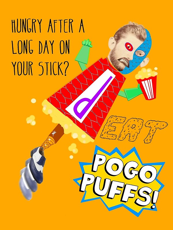 "EAT POGO PUFFS!" by Uncle McPaint | Redbubble