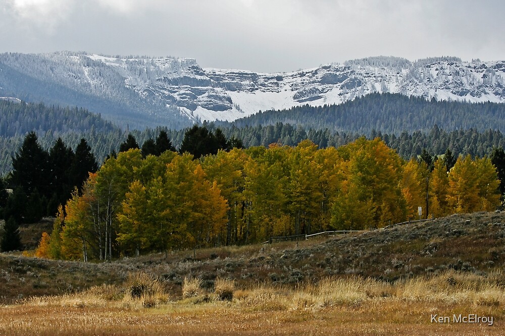 "Centennial Valley; Fall View #1" by Ken McElroy | Redbubble